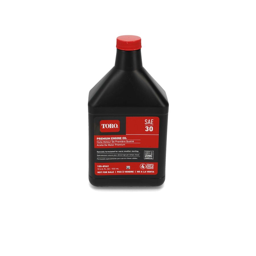SAE 30 Engine Oil - 18 oz.OIL-BOTTLE, 18 OZ [TORO] - Turf Star Western